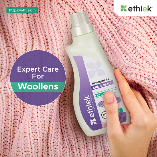 Silk and Wool Detergent Liquid | Gentle Cleaning Formula| Ethiek