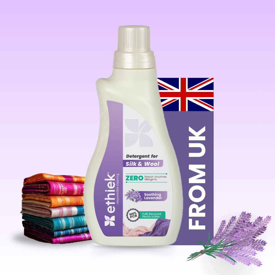 Silk and Wool Detergent Liquid | Gentle Cleaning Formula| Ethiek
